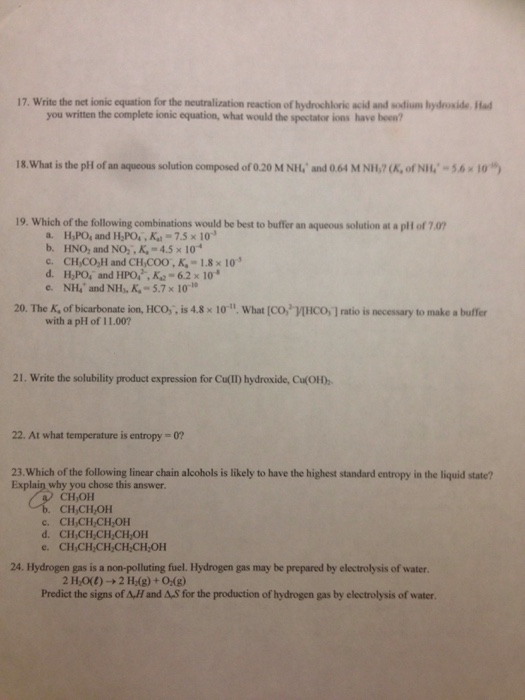 Solved Write the net ionic equation for the neutralization | Chegg.com