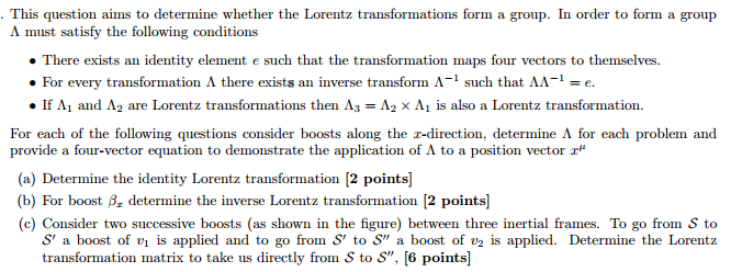 Solved This question aims to determine whether the Lorentz | Chegg.com