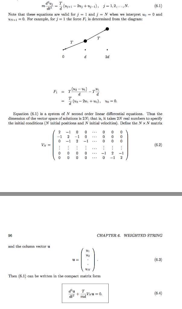 Solved Consider this weighted string containing 5 weights | Chegg.com