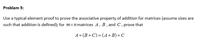 Solved Use a typical element proof to prove the associative | Chegg.com
