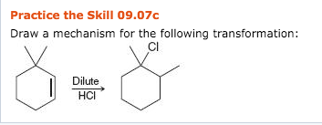 Solved Practice the Skill 09.07c Draw a mechanism for the | Chegg.com