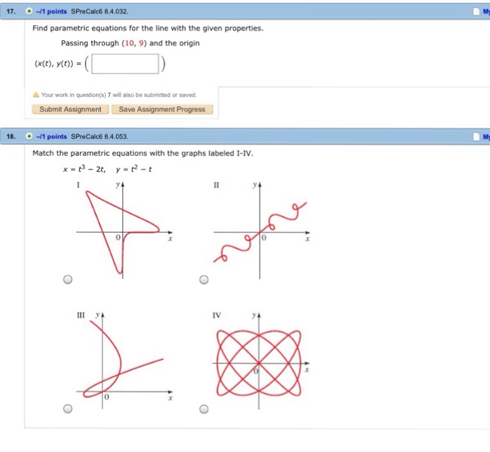 Solved Find parametric equations for the line with the given | Chegg.com