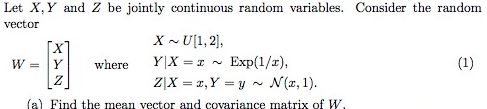 Solved Let X, Y and Z be jointly continuous random | Chegg.com