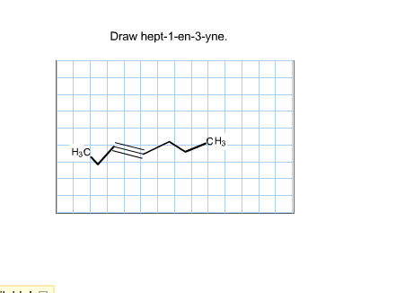 Solved: Draw 3-methylnona-1,8-diyne. | Chegg.com