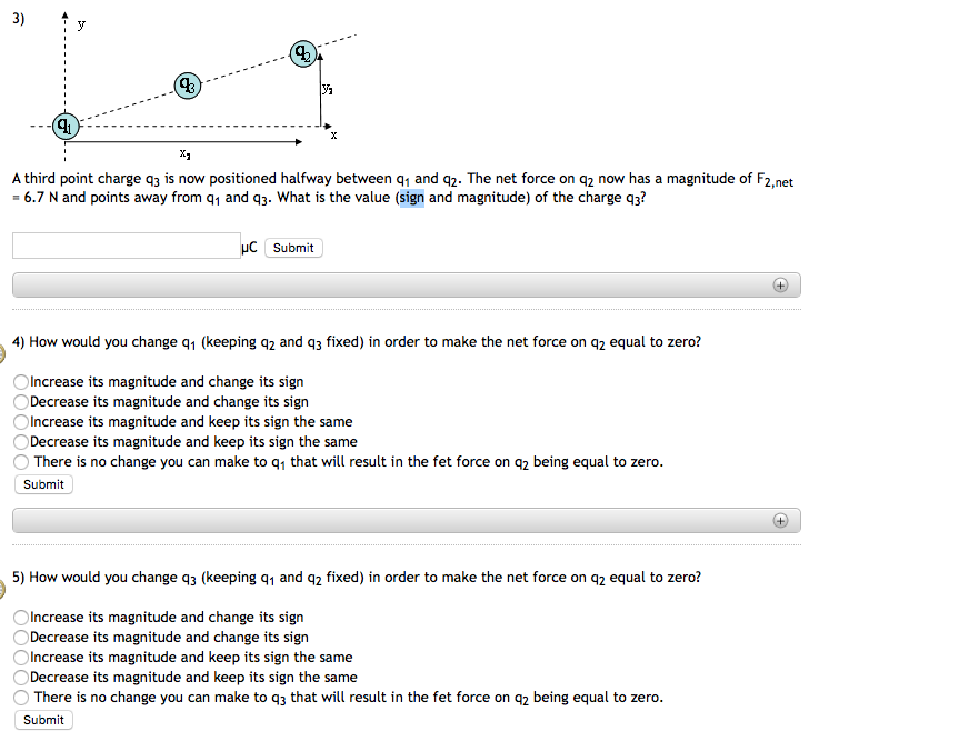 Solved A point charge q1--3.4 HC is located at the origin of | Chegg.com