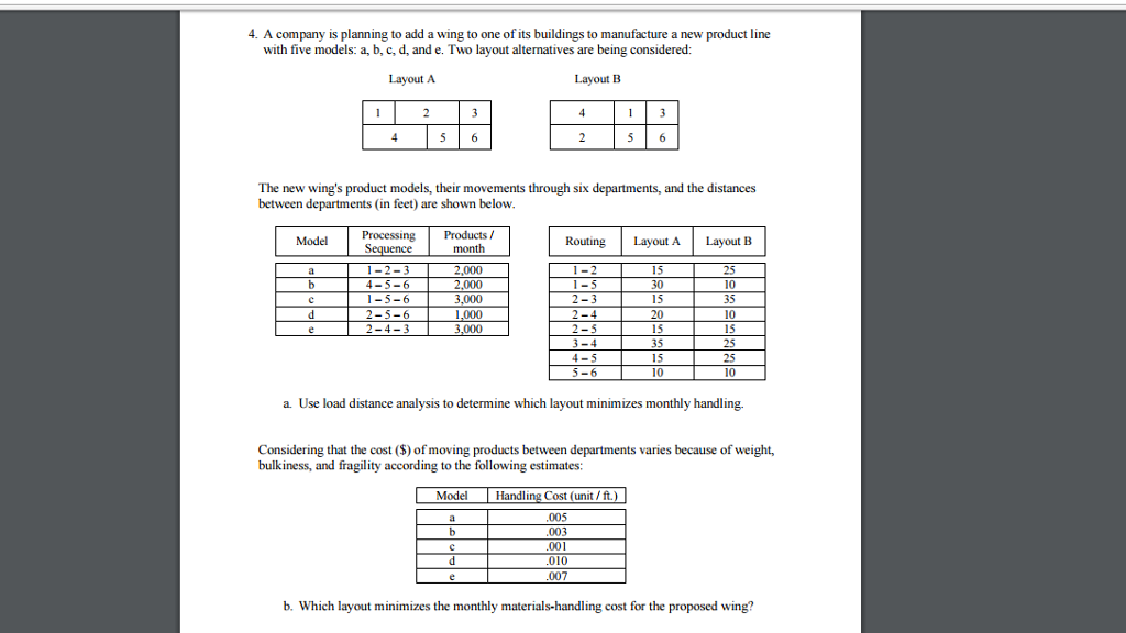 Solved A company is planning to add a wing to one of its | Chegg.com