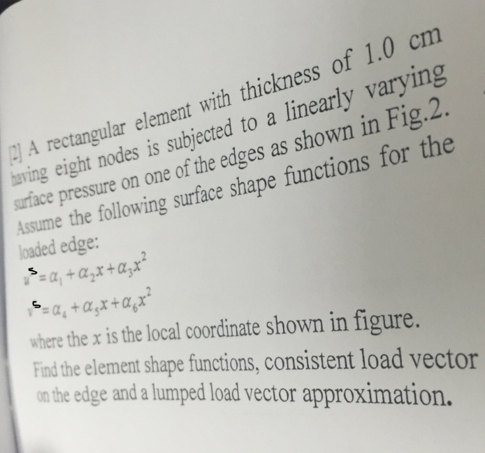 Solved A rectangular element with a thickness of 0.1 cm | Chegg.com