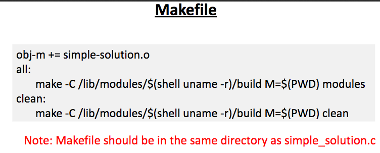 Solved Linux Kernel Modules Demo: Part II Create a Kernel | Chegg.com