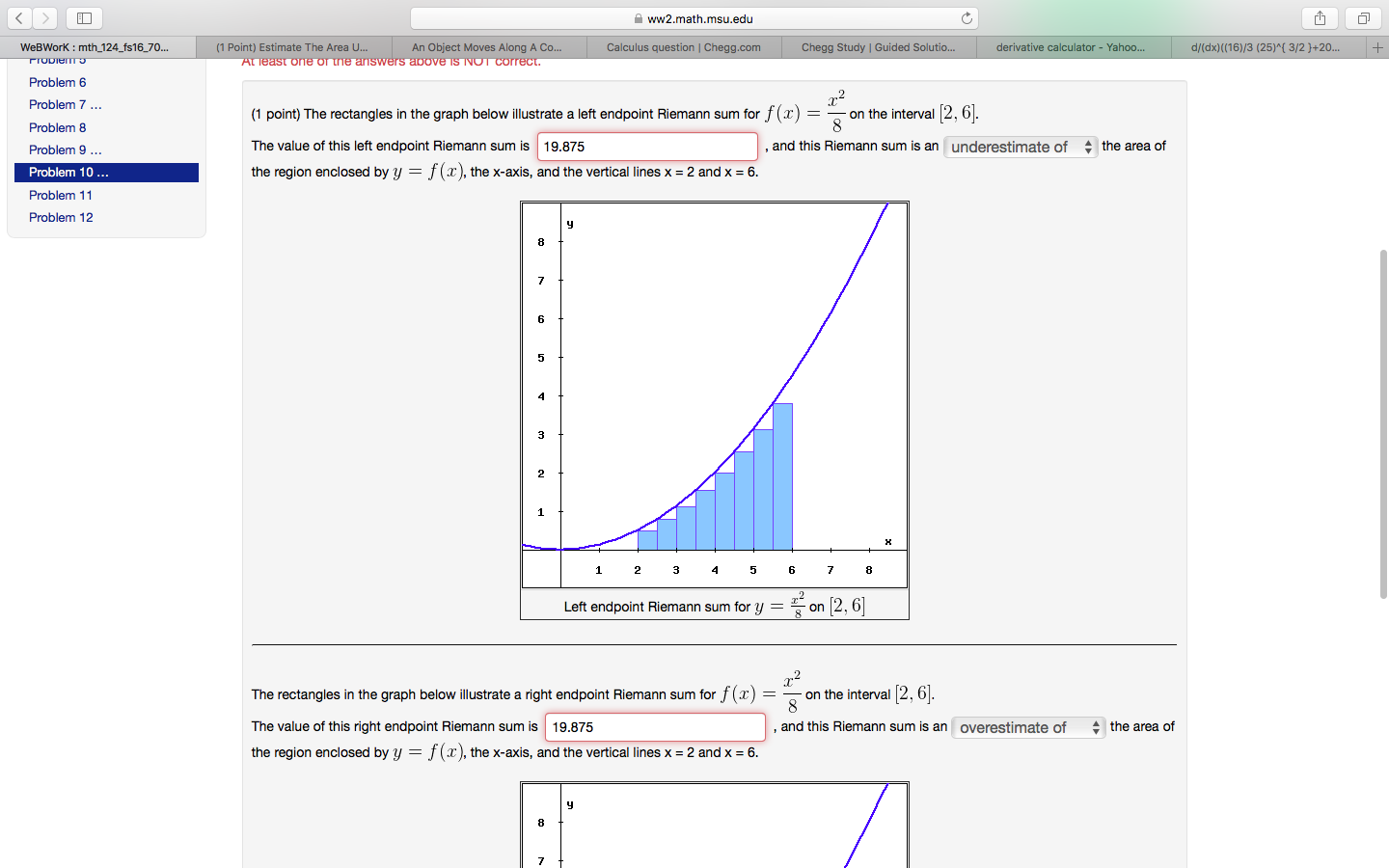 Solved The rectangles in the graph below illustrate a left | Chegg.com