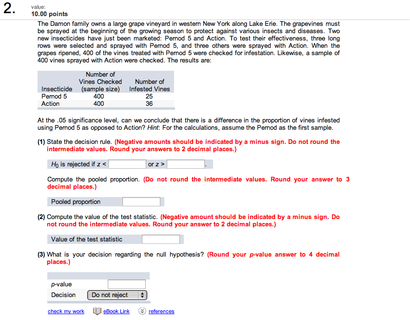 Solved For some reason every answer I come up with for the | Chegg.com