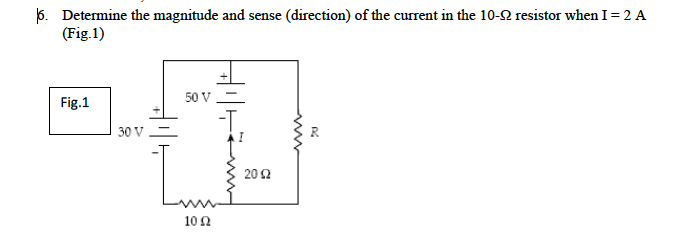 Solved 6 Determine The Magnitude And Sense Direction Of