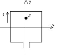 Solved A square wire circuit has a 1.0 A current flowing as | Chegg.com