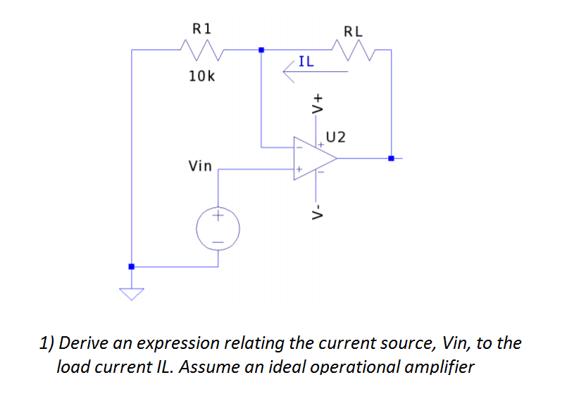 Solved Derive an expression relating the current source, | Chegg.com