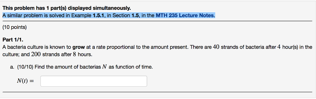 Solved Can someone help me with this differential equations | Chegg.com