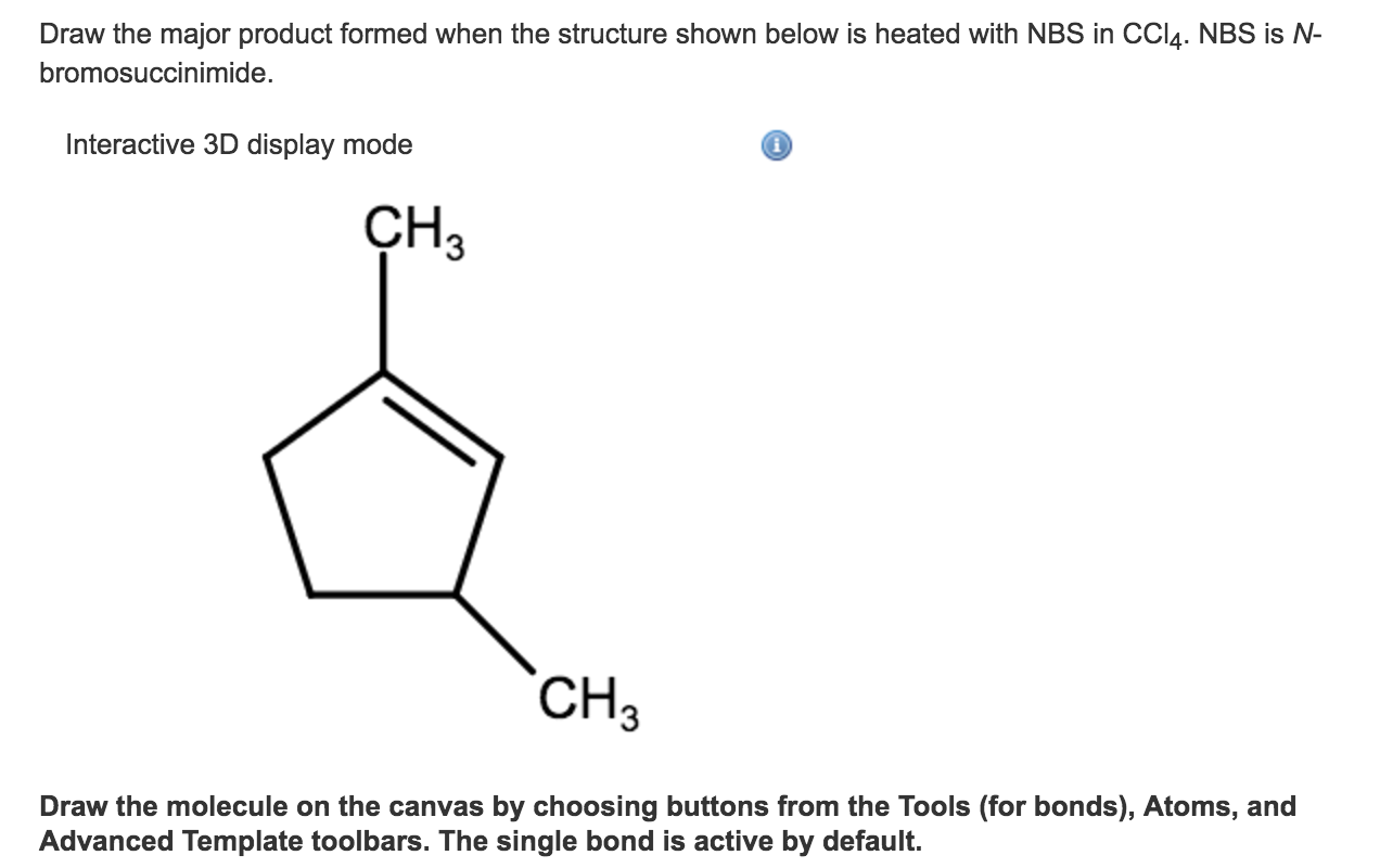 Solved Draw the major product formed when the structure | Chegg.com