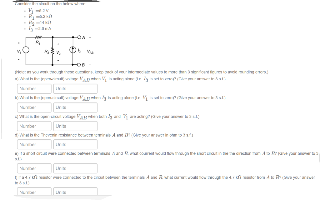 Solved Consider the circuit below and calculate the open | Chegg.com