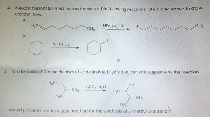 Solved Suggest reasonable mechanisms for each other | Chegg.com Solved Suggest reasonable mechanisms for each other | Chegg.com