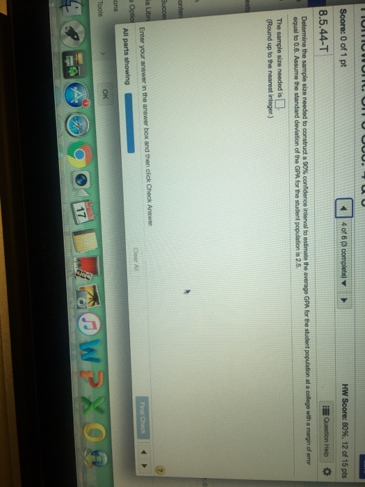Solved Determine the sample size needed to construct a 90% | Chegg.com