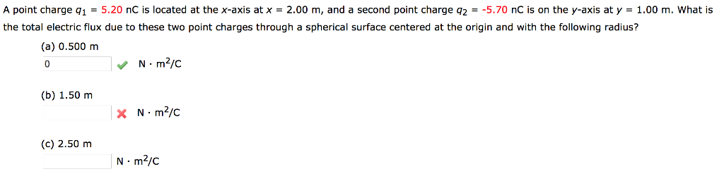 Solved A point charge q1 = 5.20 nC is located at the x-axis | Chegg.com