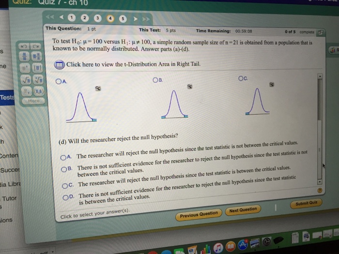Solved To test H-0 mu versus mu simple size of known to be | Chegg.com