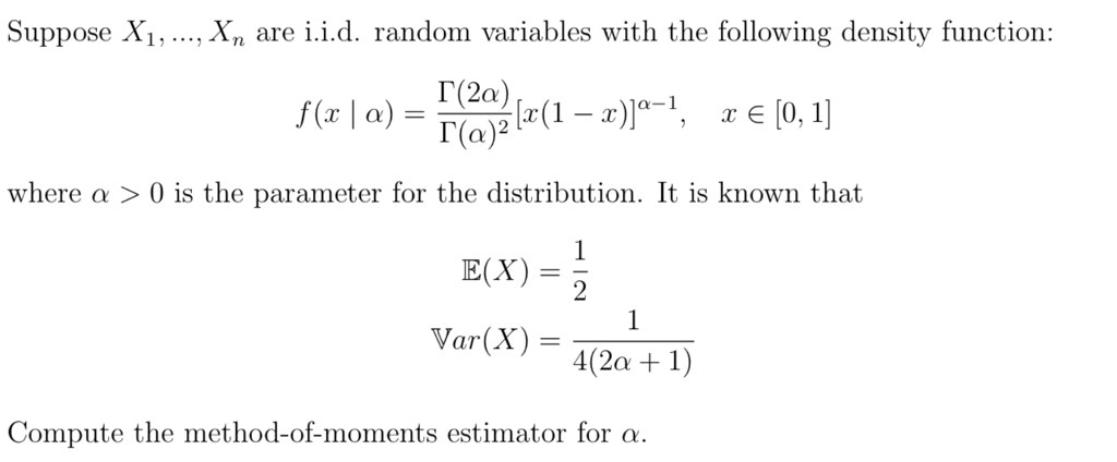 Solved Suppose X1, ., Xn are i.i.d. random variables with | Chegg.com
