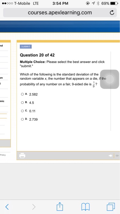 Solved Multiple Choice: Please select the best answer and | Chegg.com