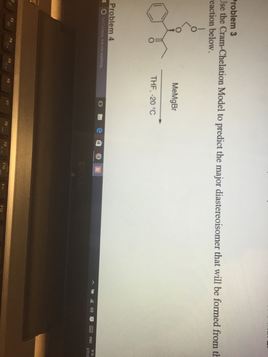 Solved Use the Cram-Chelation Model to predict the major | Chegg.com