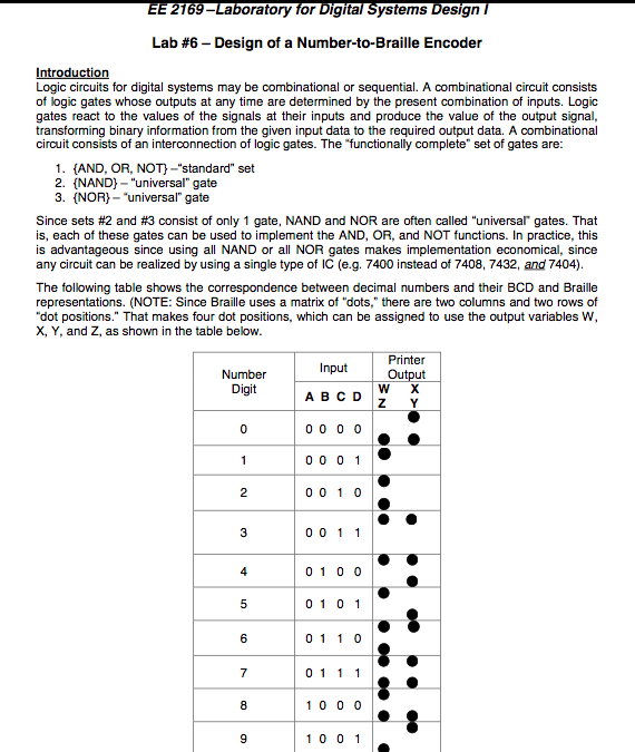 Solved 2169-Laboratory for Digital Systems Design Lab | Chegg.com