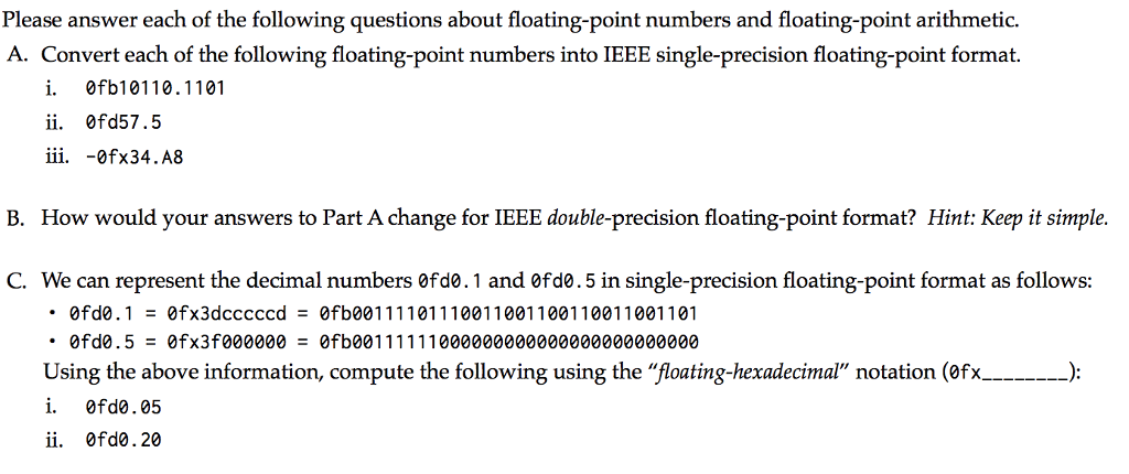 Solved Please answer each of the follwing quesions about | Chegg.com