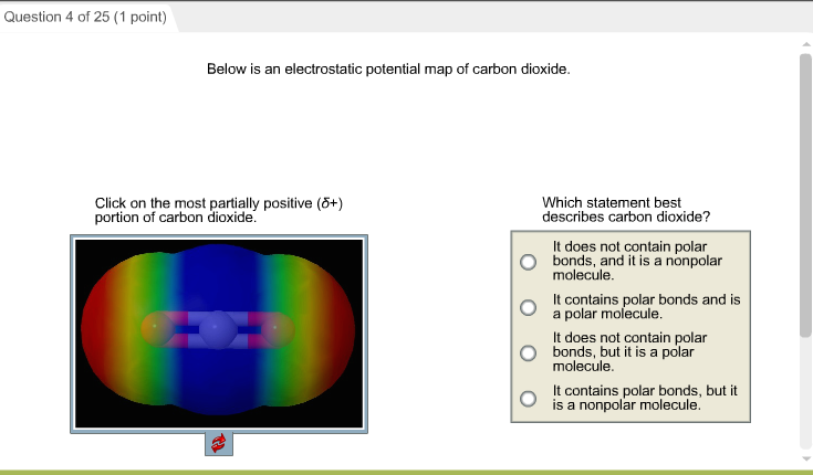 Solved Question 4 of 25 (1 point) Below is an electrostatic | Chegg.com