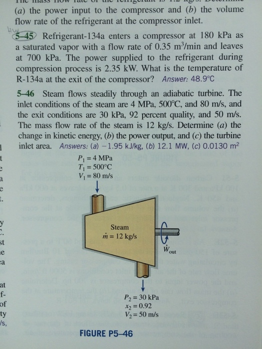 Solved Refrigerant-134a enters a compressor at 180 kPa as a | Chegg.com