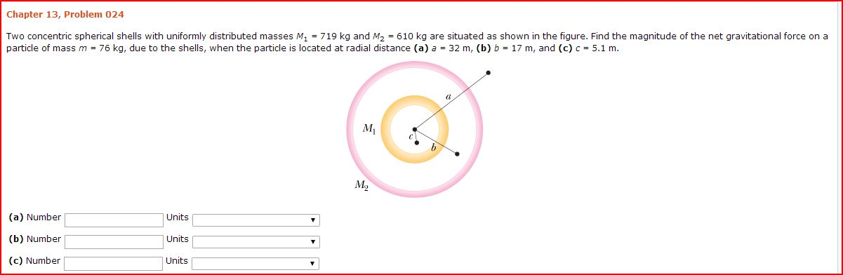 Solved Two concentric spherical shells with uniformly | Chegg.com