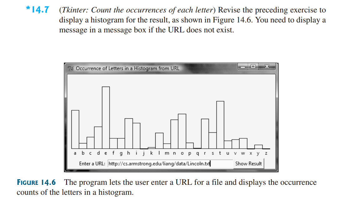 Revise The Preceding Exercise To Display A Histogram
