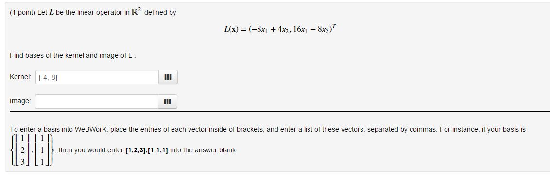 Solved Let L be the linear operator In R^2 defined by | Chegg.com