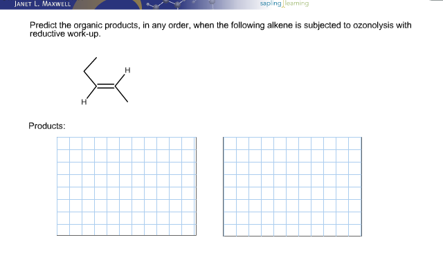 Solved predict the organic products, in any order, when the | Chegg.com