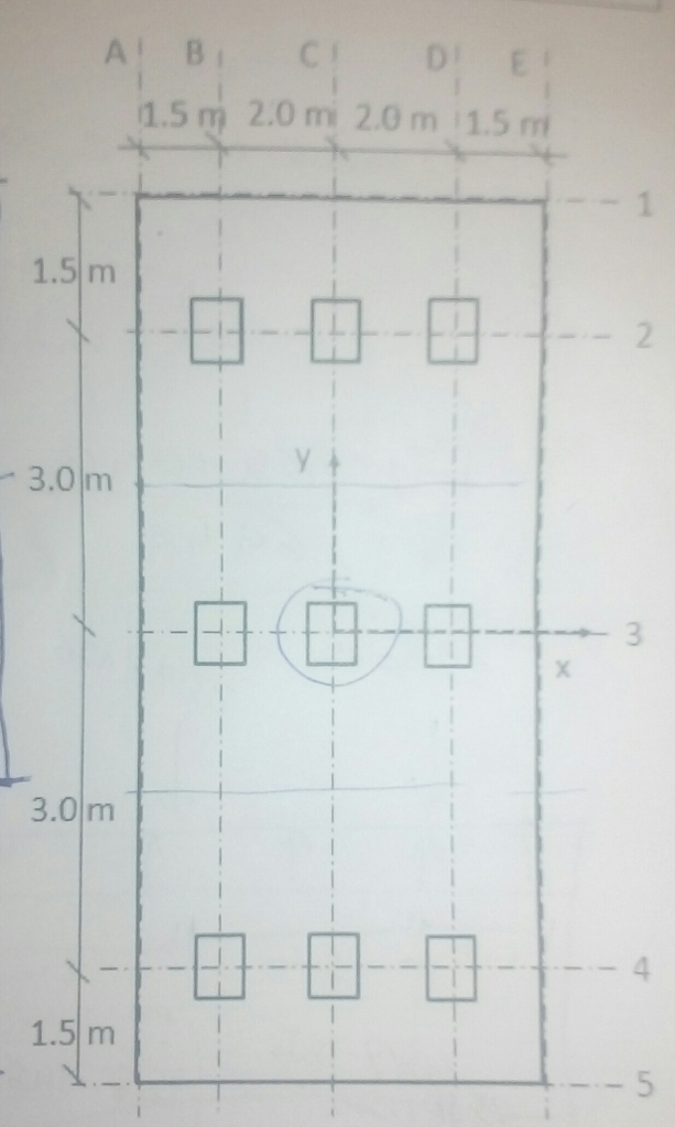 Solved For the mat Foundation below , Fy = 420 Mpa ( For | Chegg.com