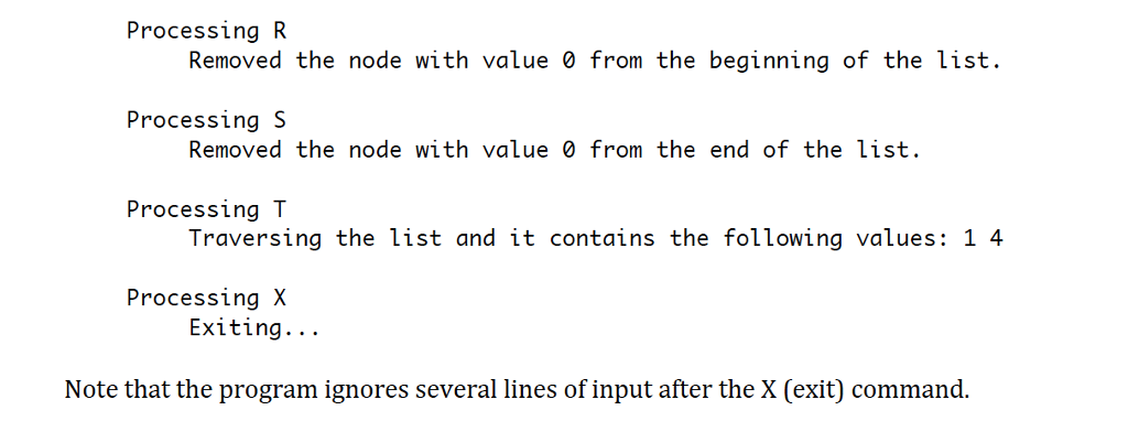 Solved Create a program to follow simple linked list | Chegg.com