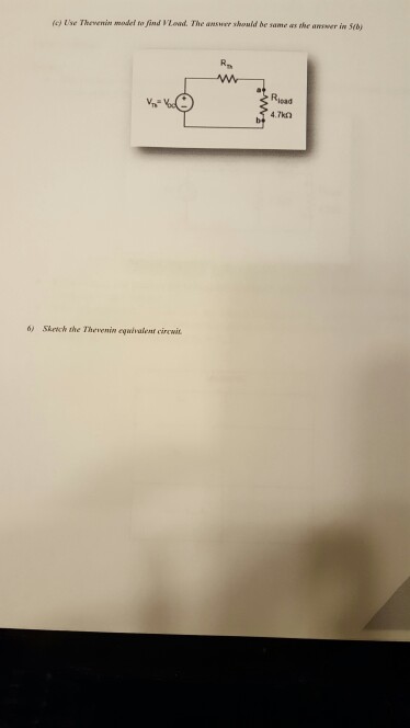 Solved EXPERIMENT 4 Thevenin Equivalent Circuits OBIECTIVE | Chegg.com