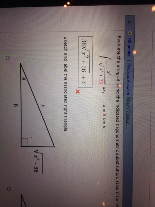 solved-evaluate-the-integral-using-the-indicated-chegg