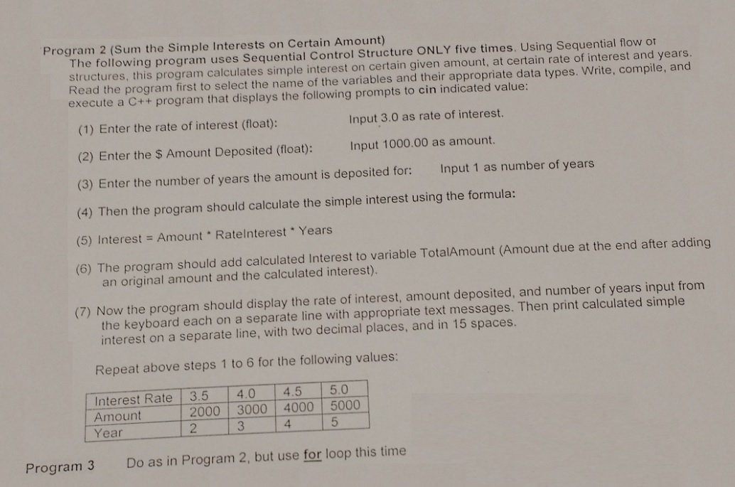 Solved The following program uses Sequential Control | Chegg.com