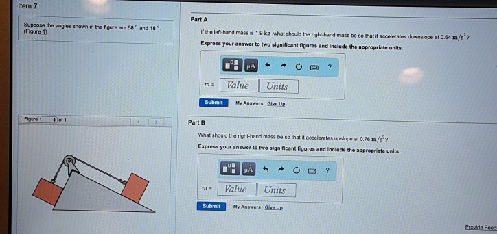 Solved tem 7 Part A Suppose the angles shown in the figure | Chegg.com