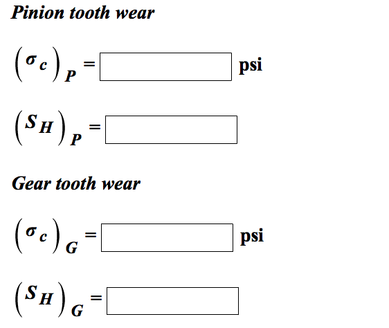 Solved A commercial enclosed gear drive consists of a 20° | Chegg.com