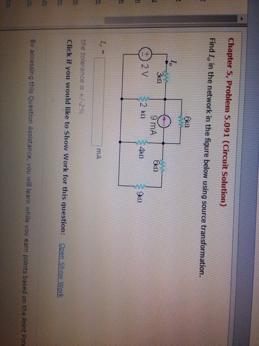 Solved Find I_o in the network in the figure below using | Chegg.com