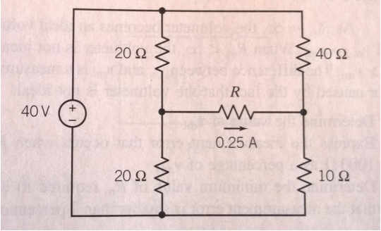 Solved The Circuit Shown Below Contains An Unspecified 