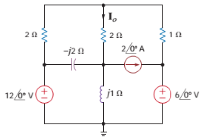 Solved Find I0 in the circuit using nodal analysis. | Chegg.com