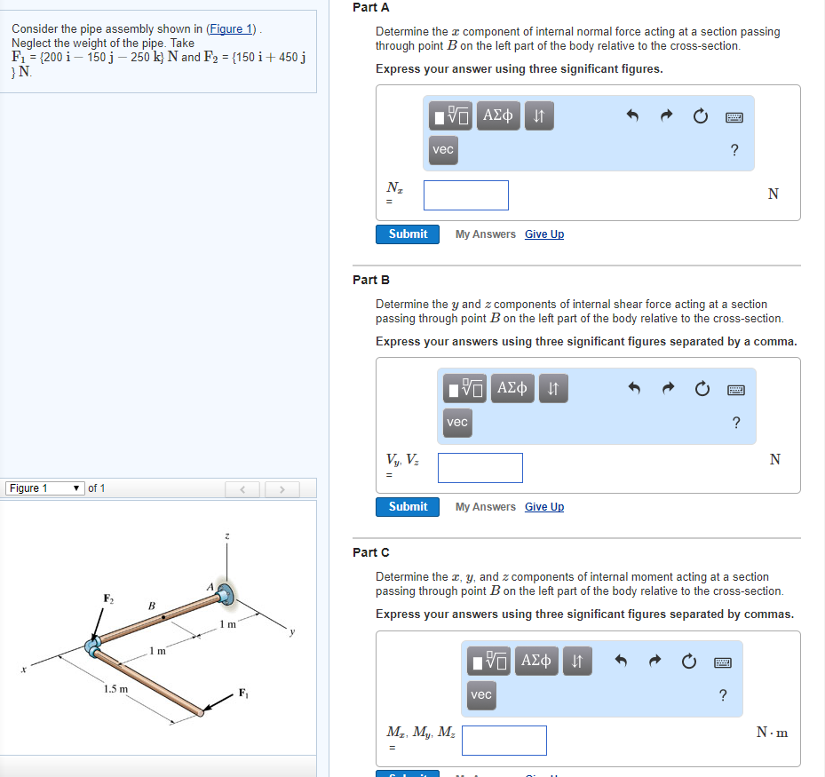 Solved Part A Consider the pipe assembly shown in (Figure 1) | Chegg.com