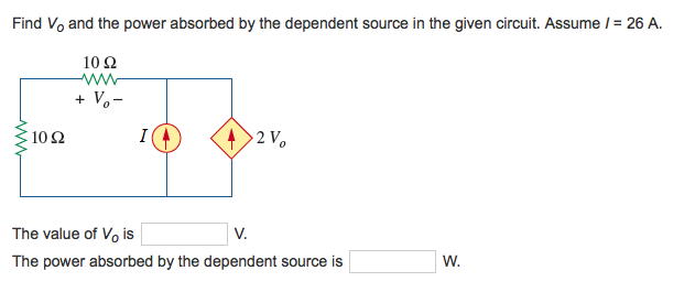 Solved a)Calculate Vo and Io in the given circuit. b) | Chegg.com