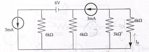 Solved FInd Io in the circuit below | Chegg.com Solved FInd Io in the circuit below | Chegg.com