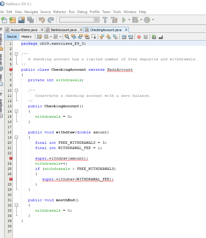 Solved Assignment 2 Complete Exercise E9.3 (checking account | Chegg.com