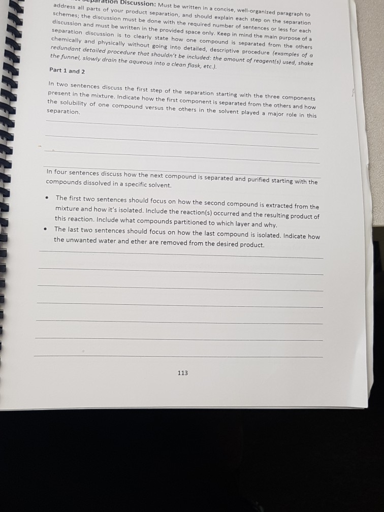 EXPERIMENT 4 ACID-BASE EXTRACTION INTRODUCTION A | Chegg.com